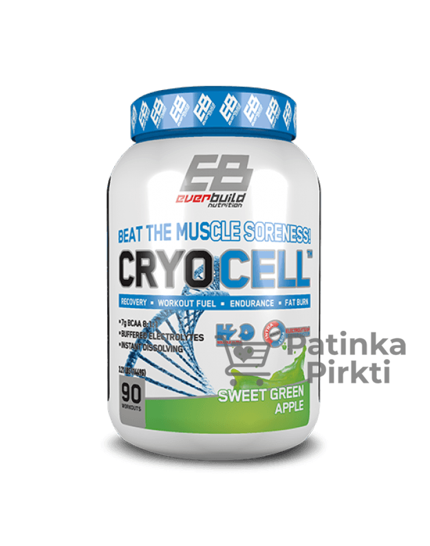 AMINO Rūgštys CRYO CELL™ (90 porcijų) EVERBUILD NUTRITIONPatinkaPirkti.lt